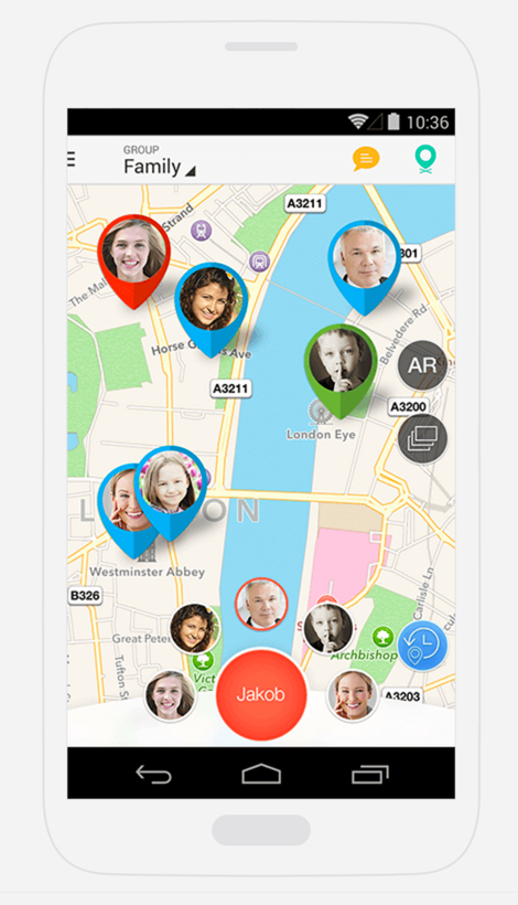 Family Locator App Provides Real Time Locations on your Children